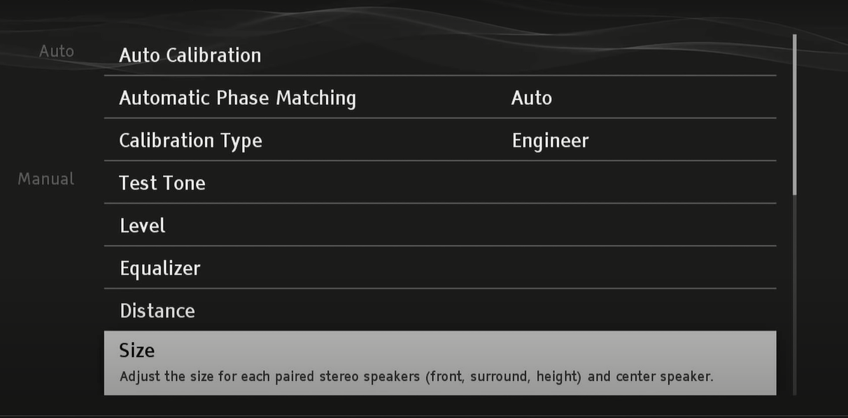 How to Manually Setup your AV Receiver for your Subwoofer