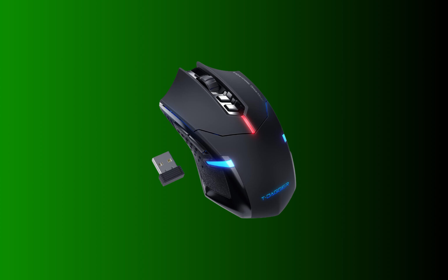 Save 46% On the T-DAGGER Wireless Gaming Mouse